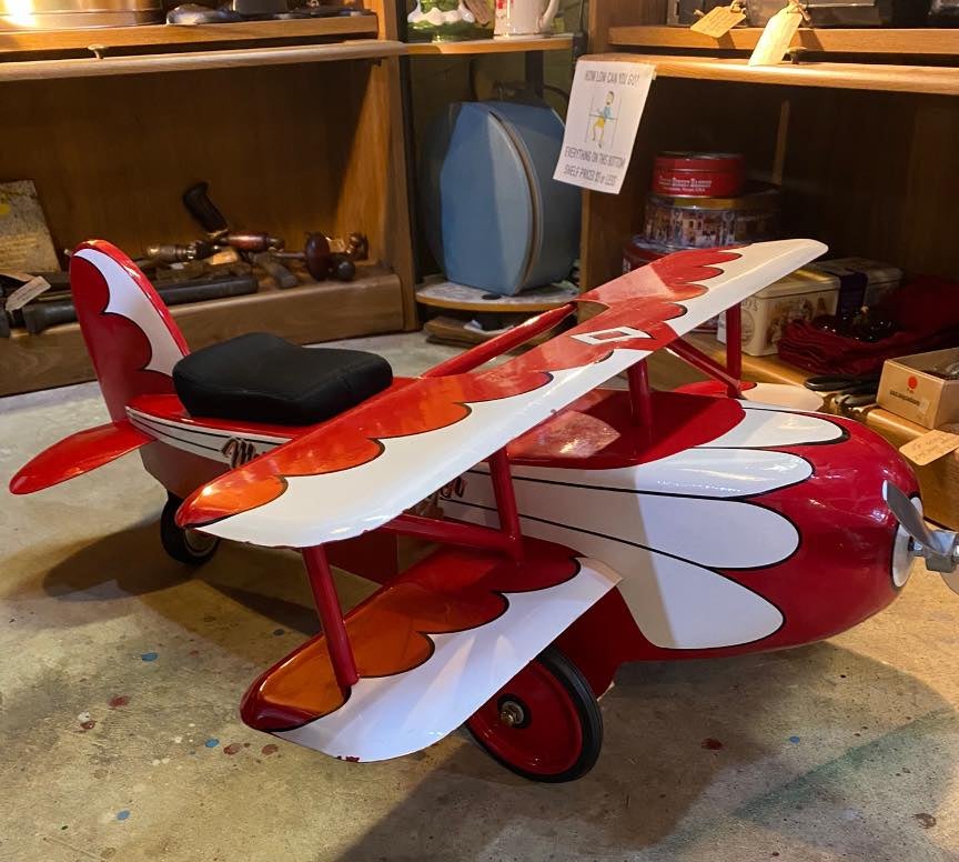 Morgan Ace Flyer Large Airplane Toy, pre-owned in really nice condition ...